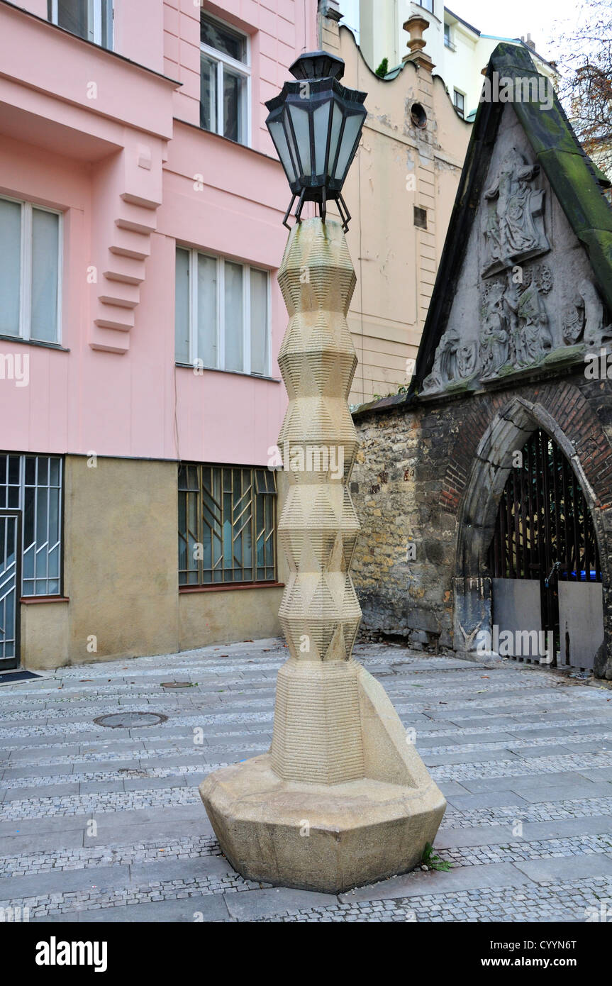 Lamp post in prague hi-res stock photography and images - Alamy