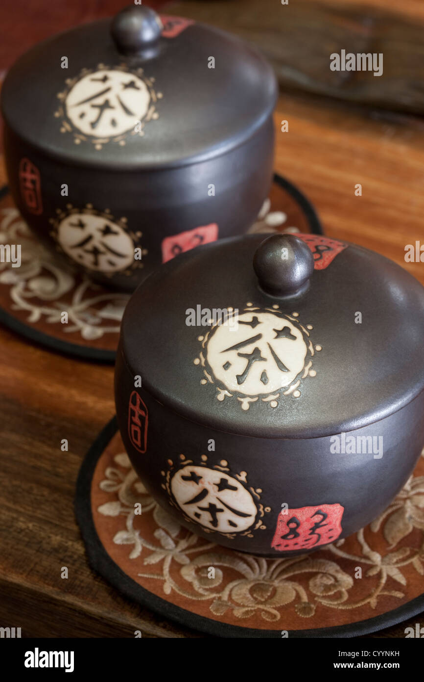 Two tea caddies tea caddy tea caddy hi-res stock photography and images ...
