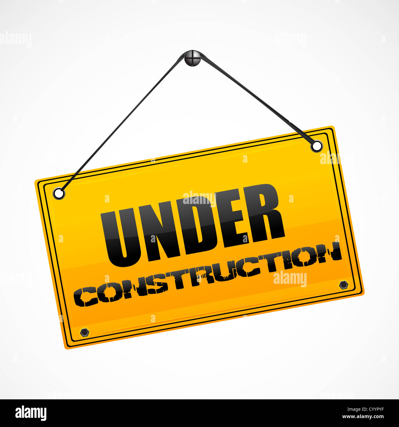 Construction holding stop sign hi-res stock photography and images - Alamy