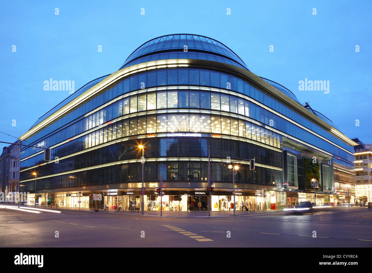 Galeries Lafayette in Berlin Stock Photo - Alamy