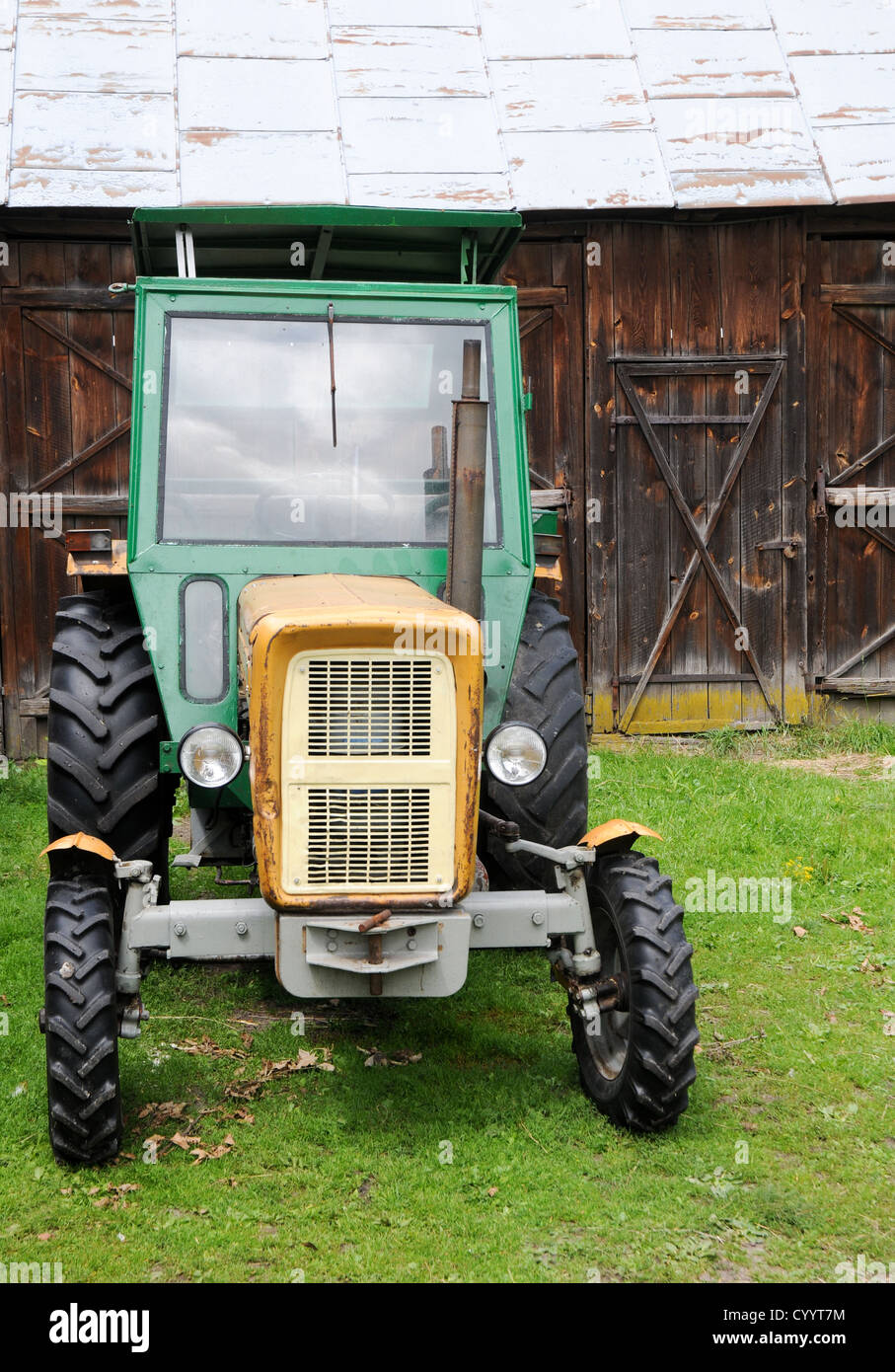 Tractor in poland hi-res stock photography and images - Alamy