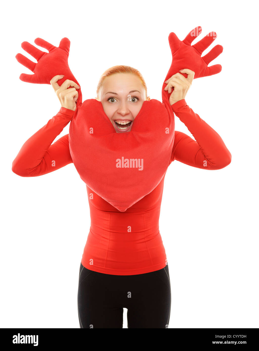 Plush toy with heart hi-res stock photography and images - Alamy