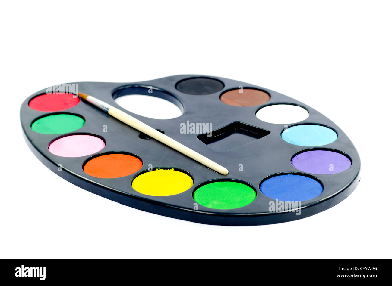 range of water-based paint Stock Photo - Alamy