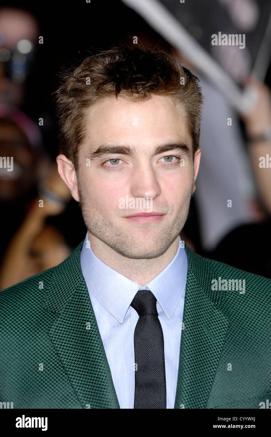 Robert Pattinson at arrivals for THE TWILIGHT SAGA: BREAKING DAWN - PART 2 Premiere, Nokia ...