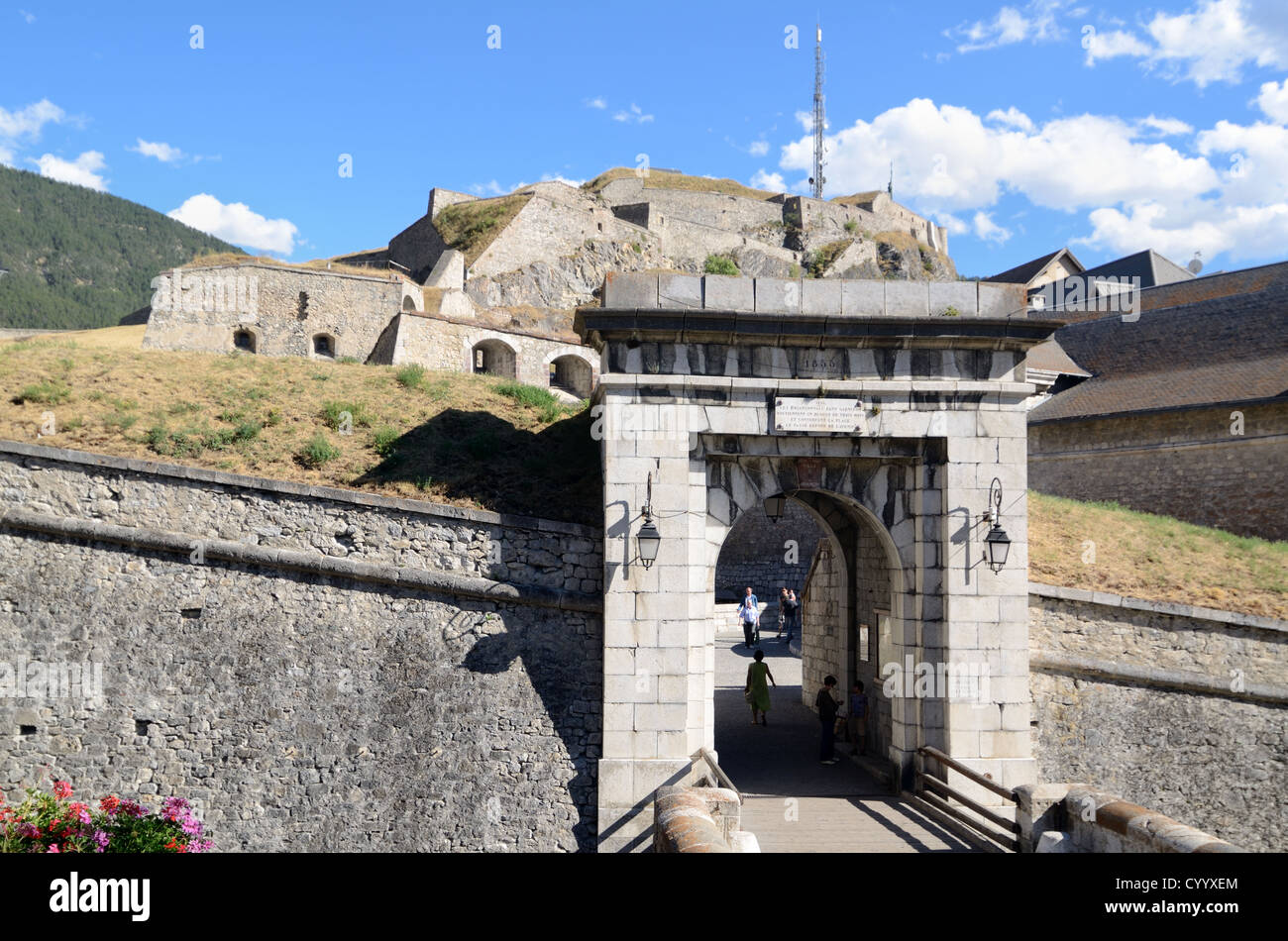 Fortress Of Pignerol Stock Photos & Fortress Of Pignerol Stock Images ...
