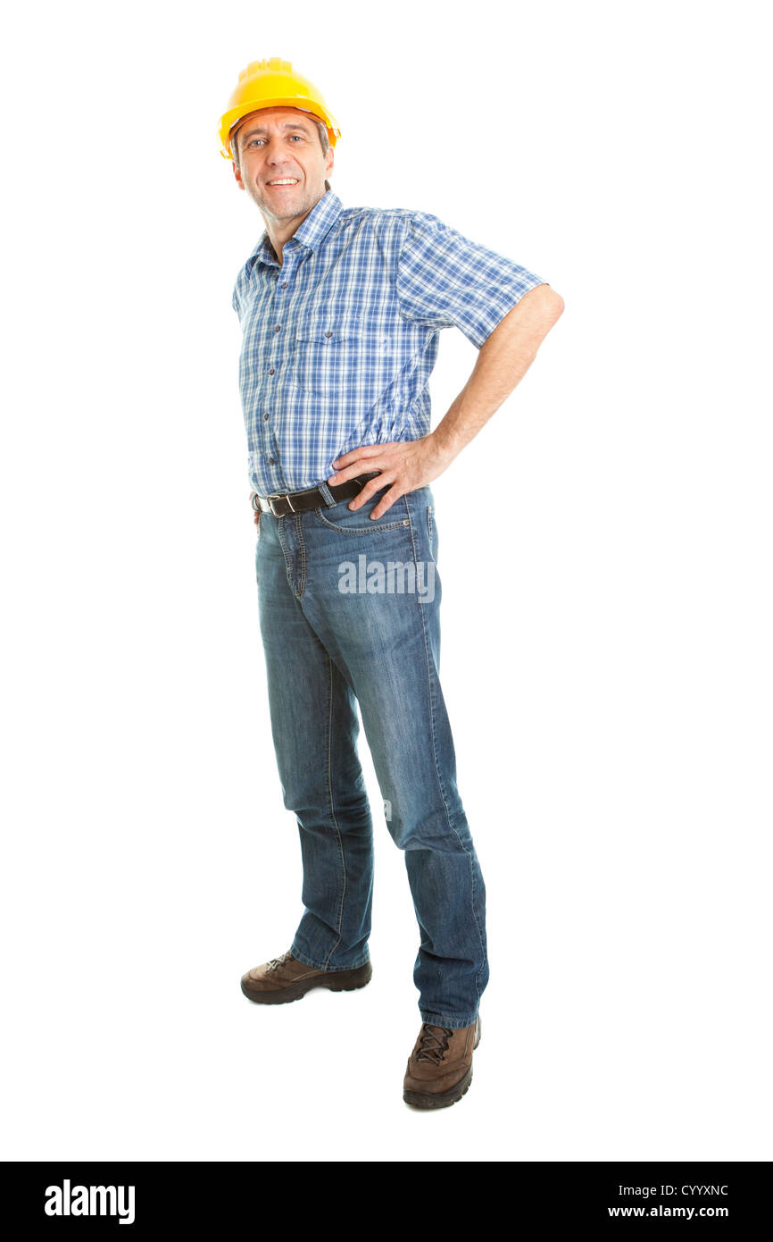 Workman hard hat hi-res stock photography and images - Alamy