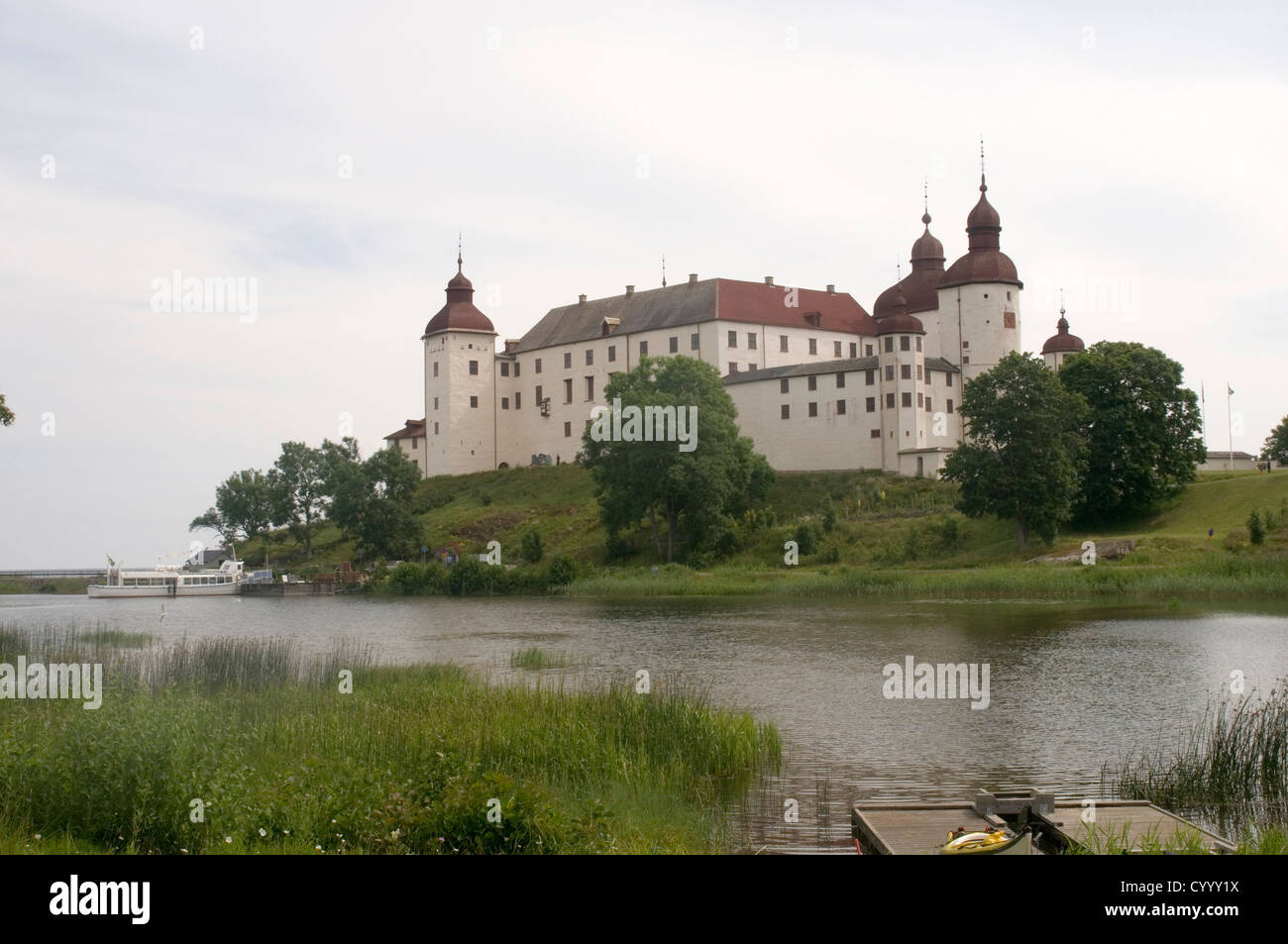 läckö slott lidköping sweden swedish castle fairytale Stock Photo - Alamy