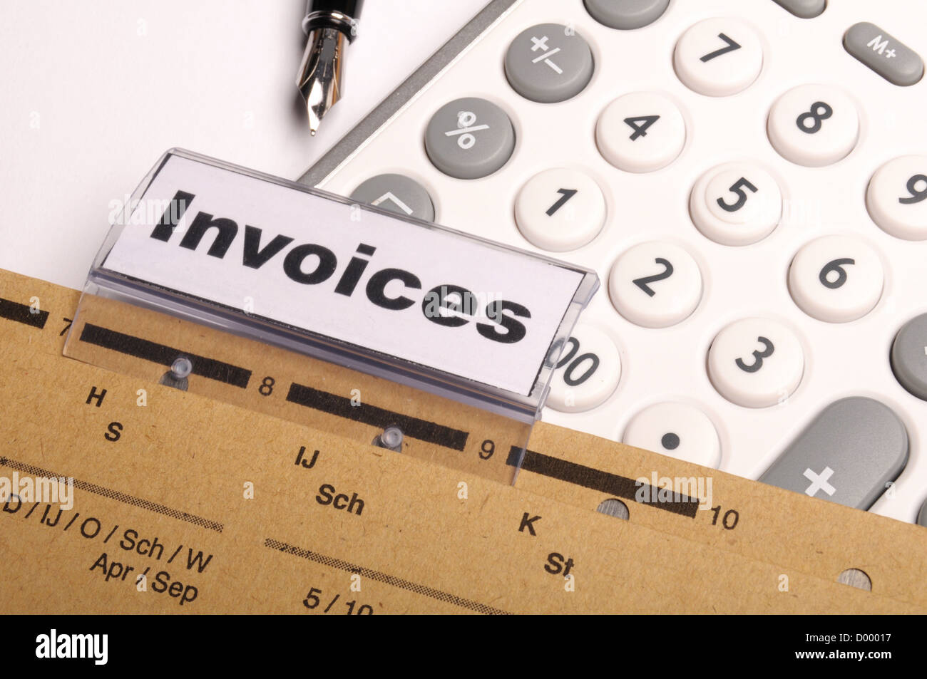 Invoices Folder High Resolution Stock Photography and Images - Alamy