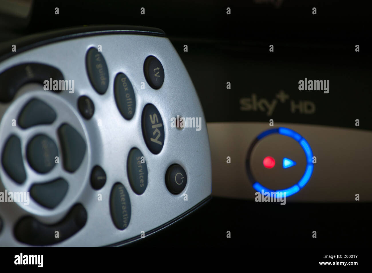 Sky plus box hi-res stock photography and images - Alamy