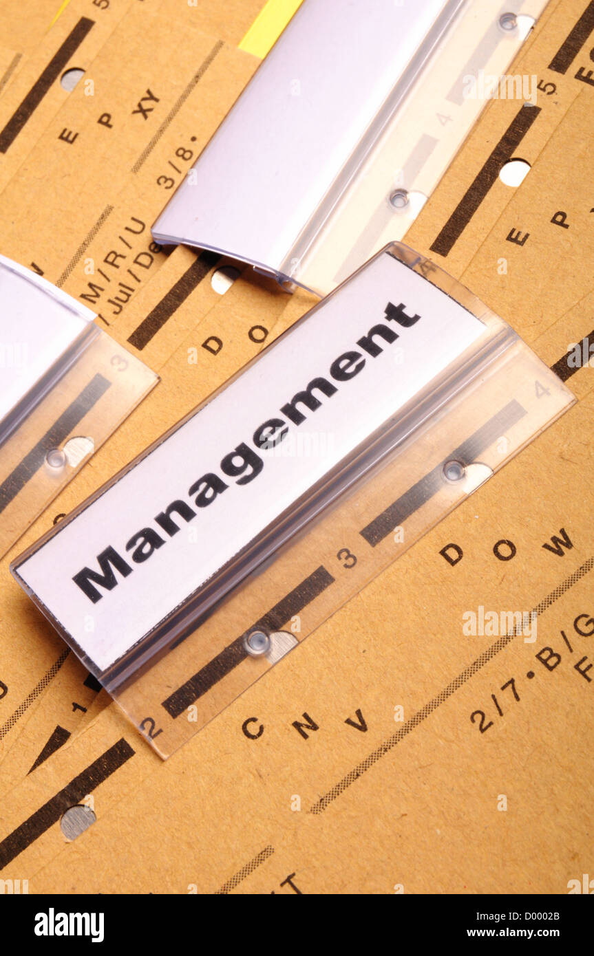 management word on business office folder showing leadership concept ...