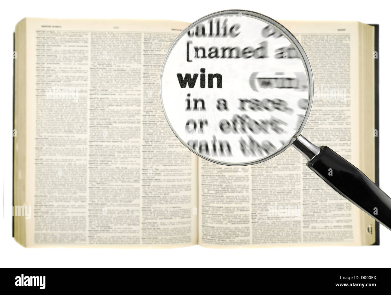 Win word search hi-res stock photography and images - Alamy