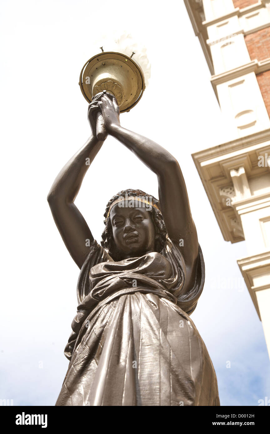 classic statue at a public street of dublin Stock Photo - Alamy