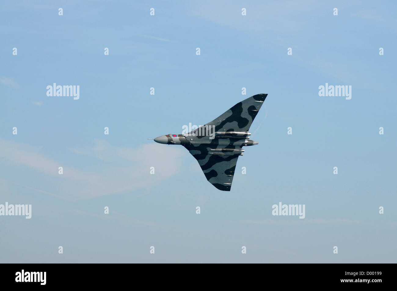 England East Sussex Beachy Head Vulcan V delta wing jet bomber in ...