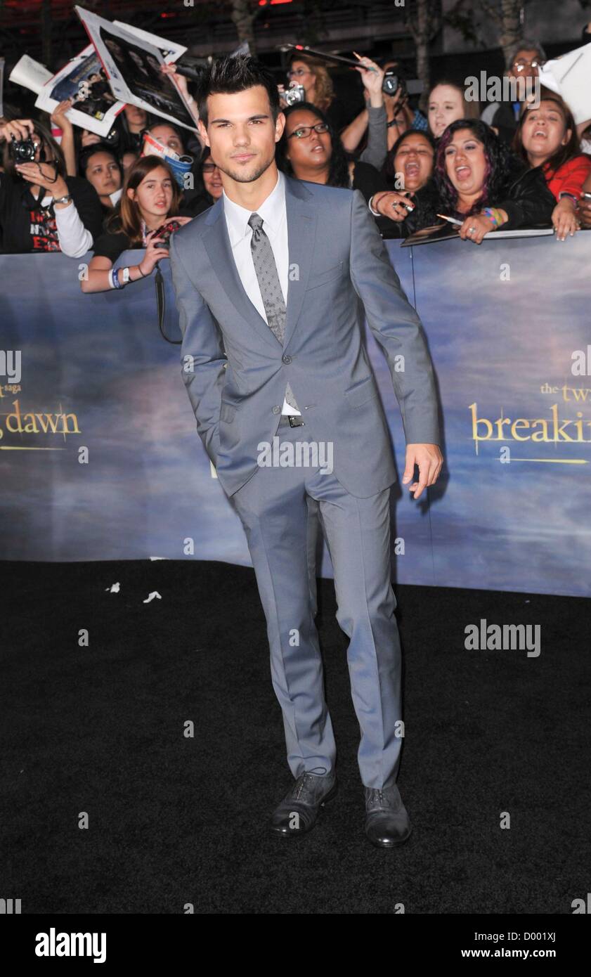 Taylor Lutner at arrivals for THE TWILIGHT SAGA: BREAKING DAWN - PART 2 ...