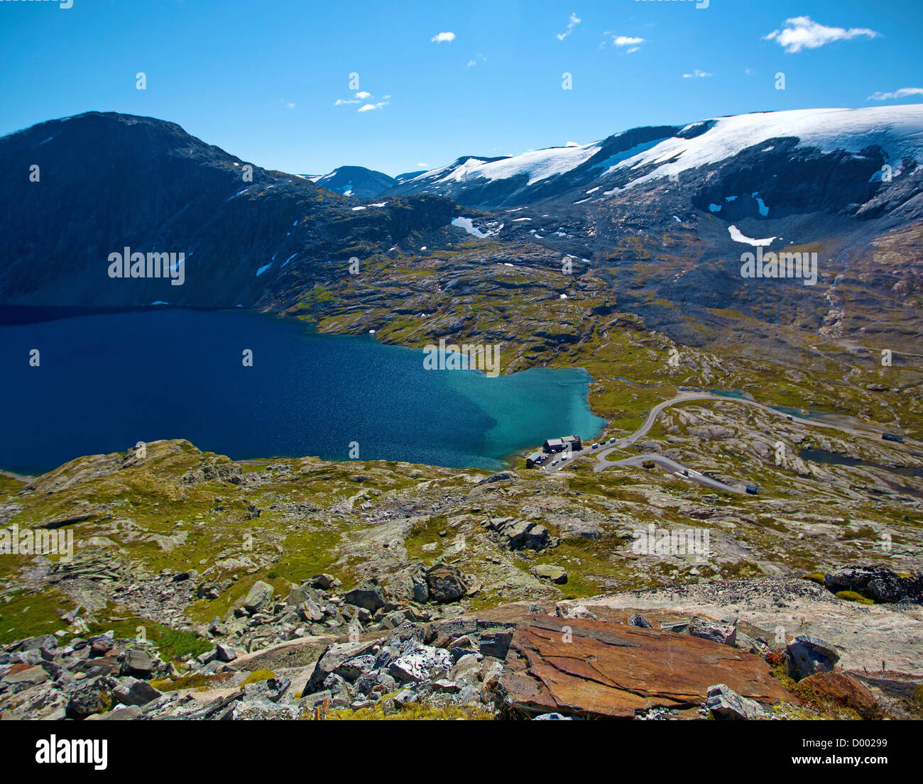 View of the beautiful nature of Stryn, Norway Stock Photo - Alamy