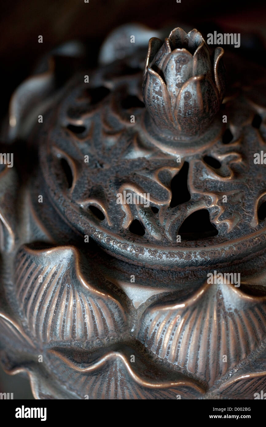 Close up of Chinese censer Stock Photo - Alamy