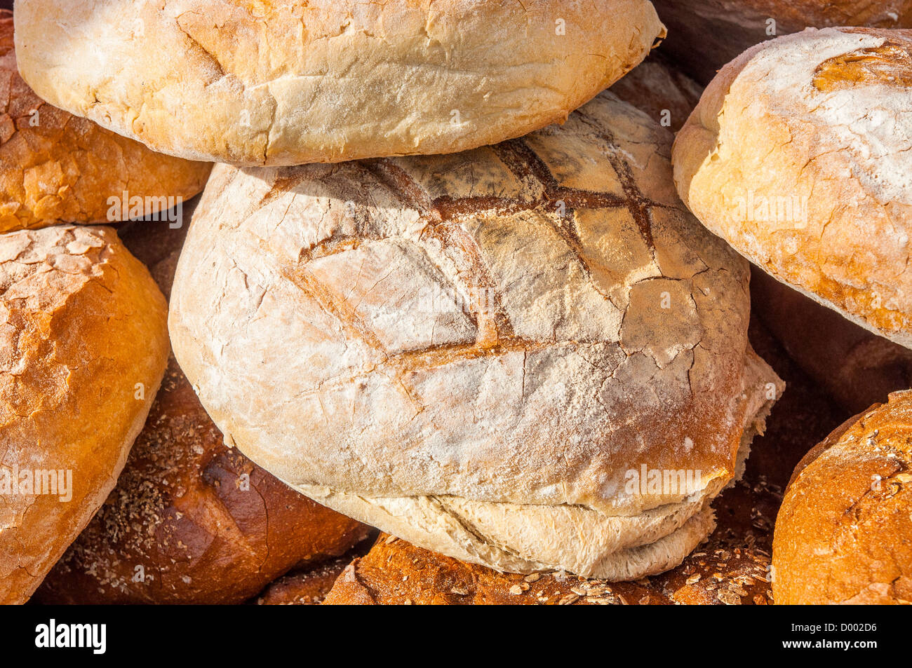 An image of natural homemade breads Stock Photo - Alamy