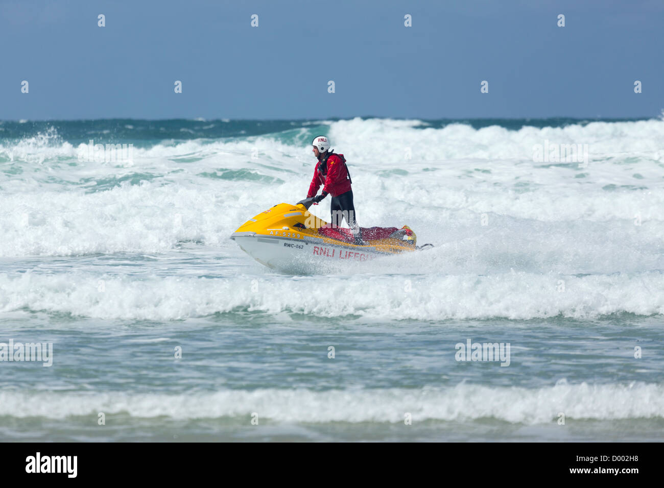 Lifeguards; Newquay; Cornwall; UK Stock Photo - Alamy