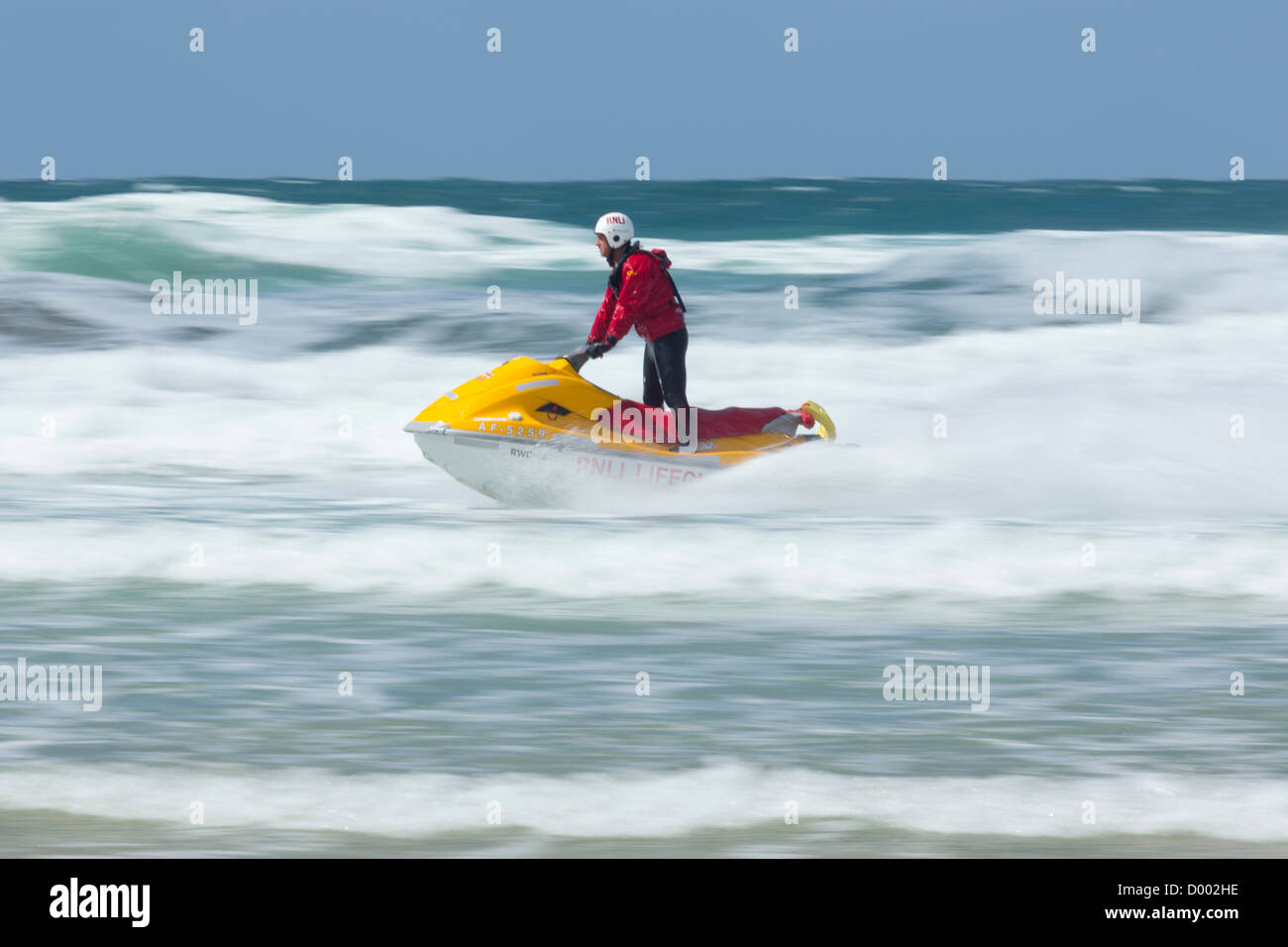 Lifeguards; Newquay; Cornwall; UK Stock Photo - Alamy