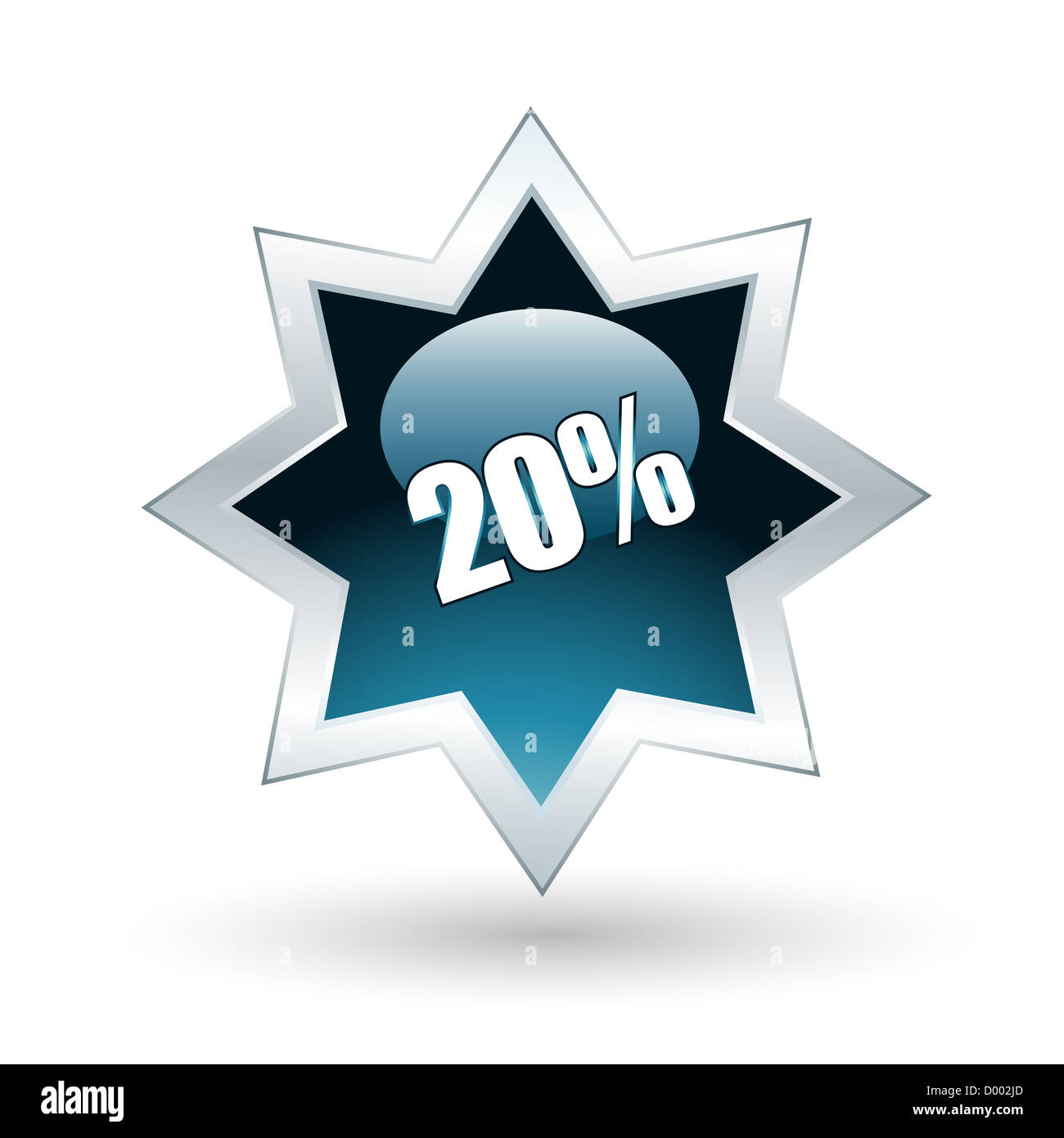 illustration of discount sign on white background Stock Photo - Alamy