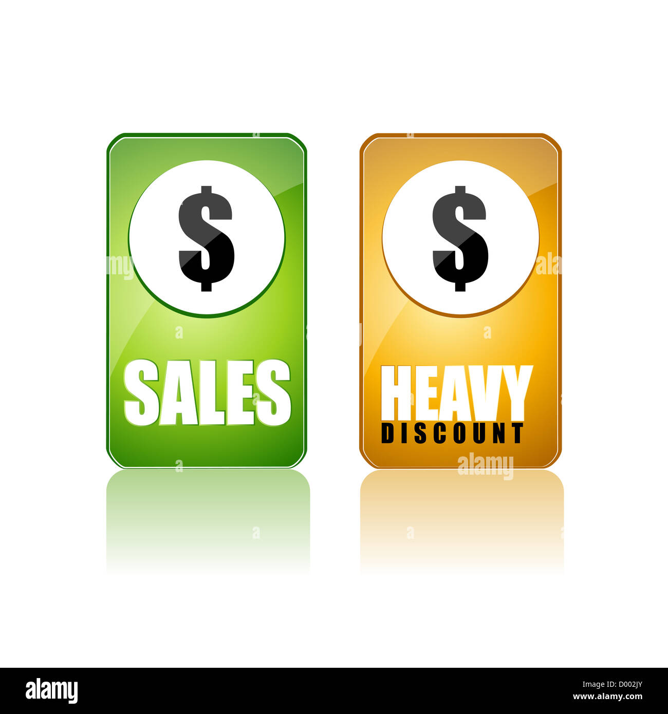 illustration of discount sale on white background Stock Photo - Alamy