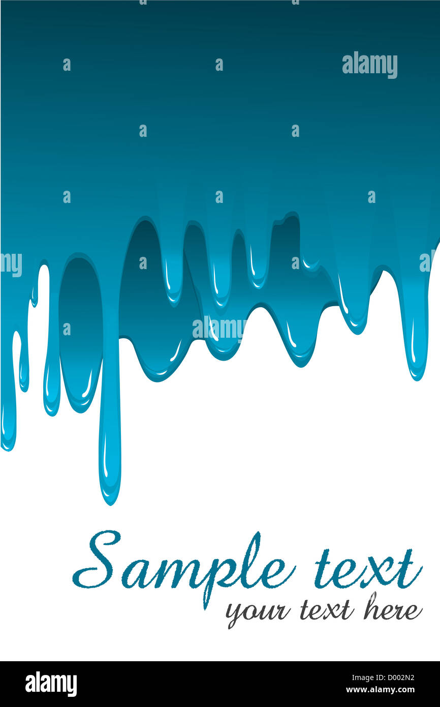 illustration of dripping vector background Stock Photo - Alamy