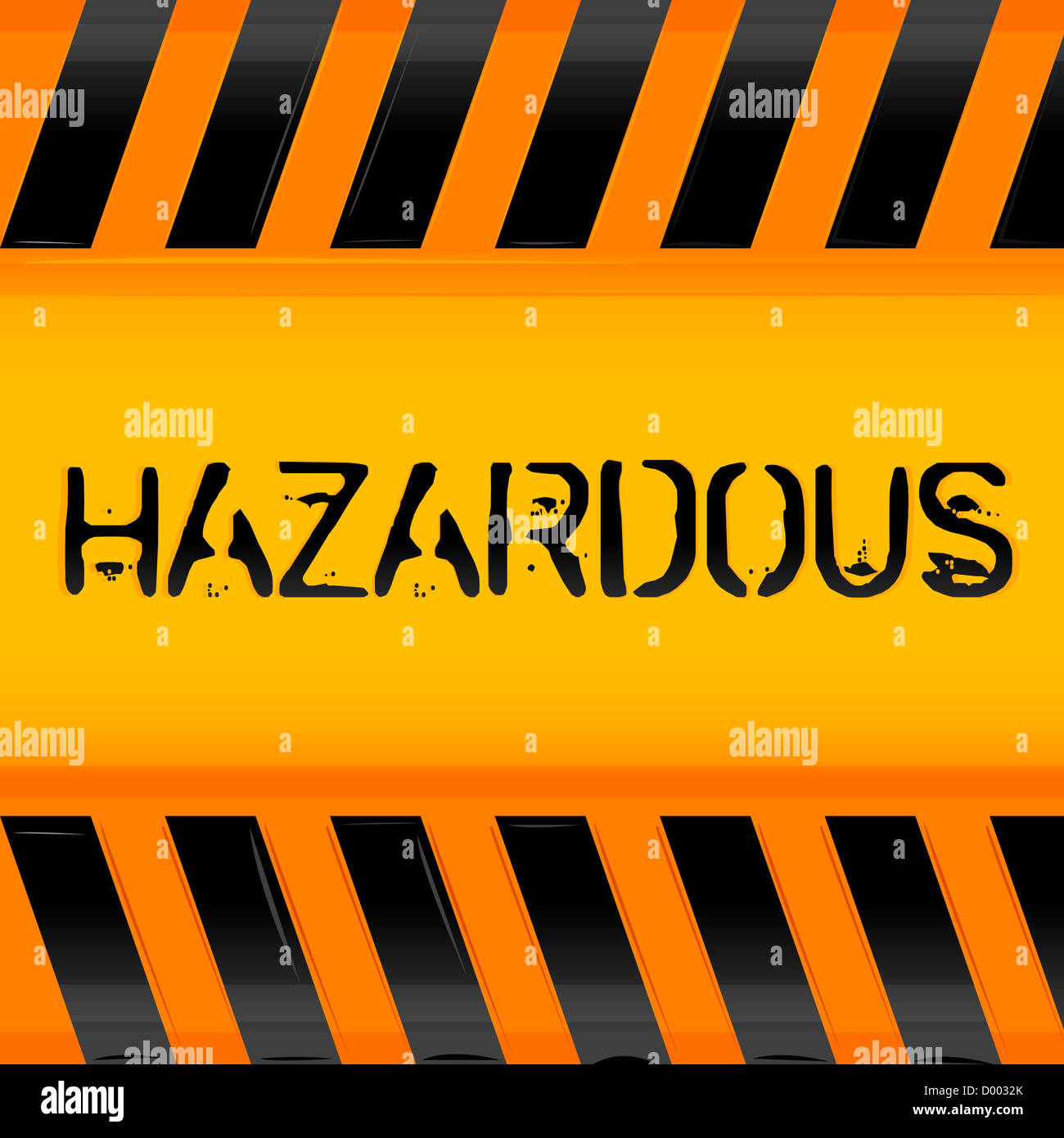illustration of hazardous icon Stock Photo - Alamy