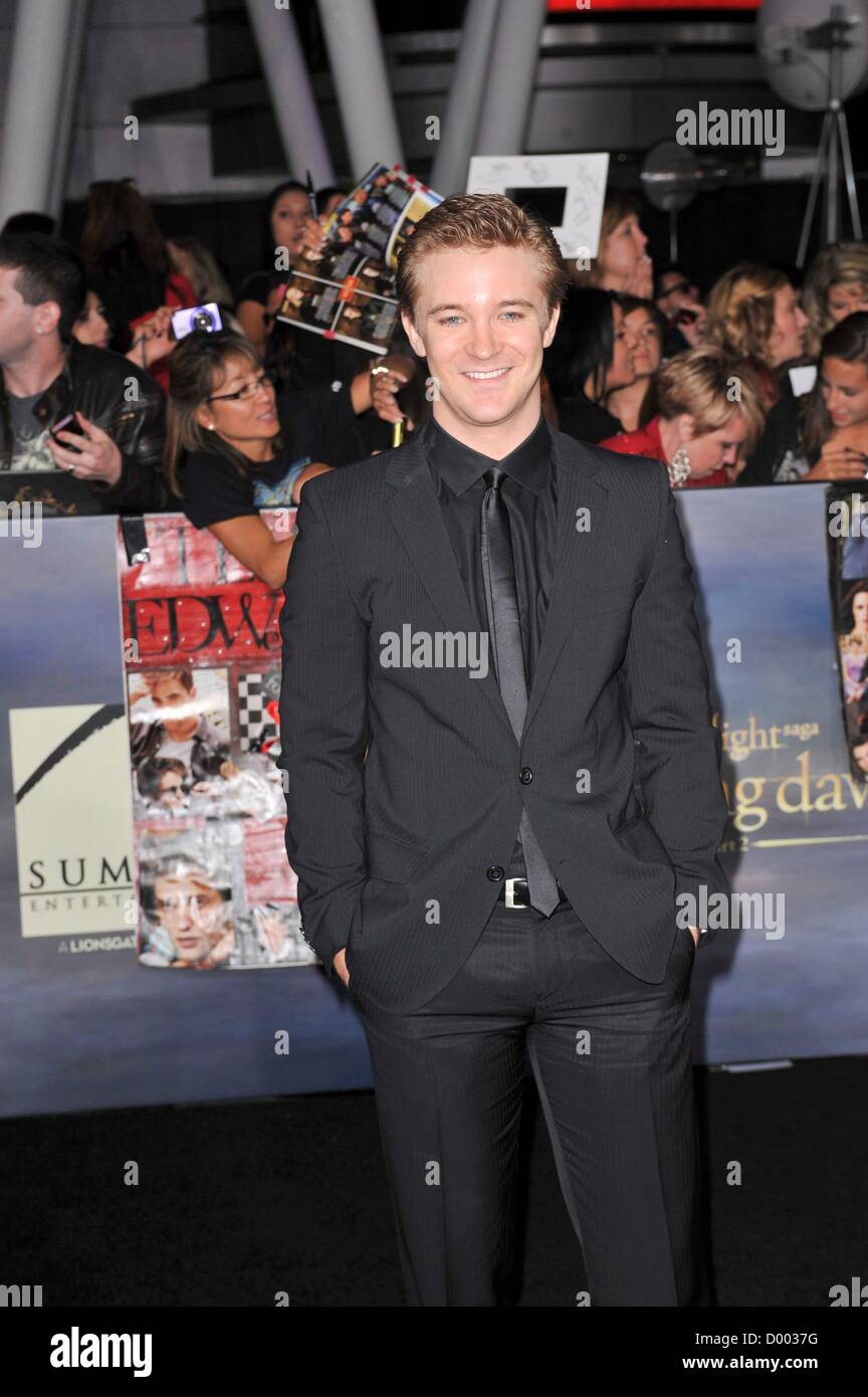 Michael Welch at arrivals for THE TWILIGHT SAGA: BREAKING DAWN - PART 2 ...
