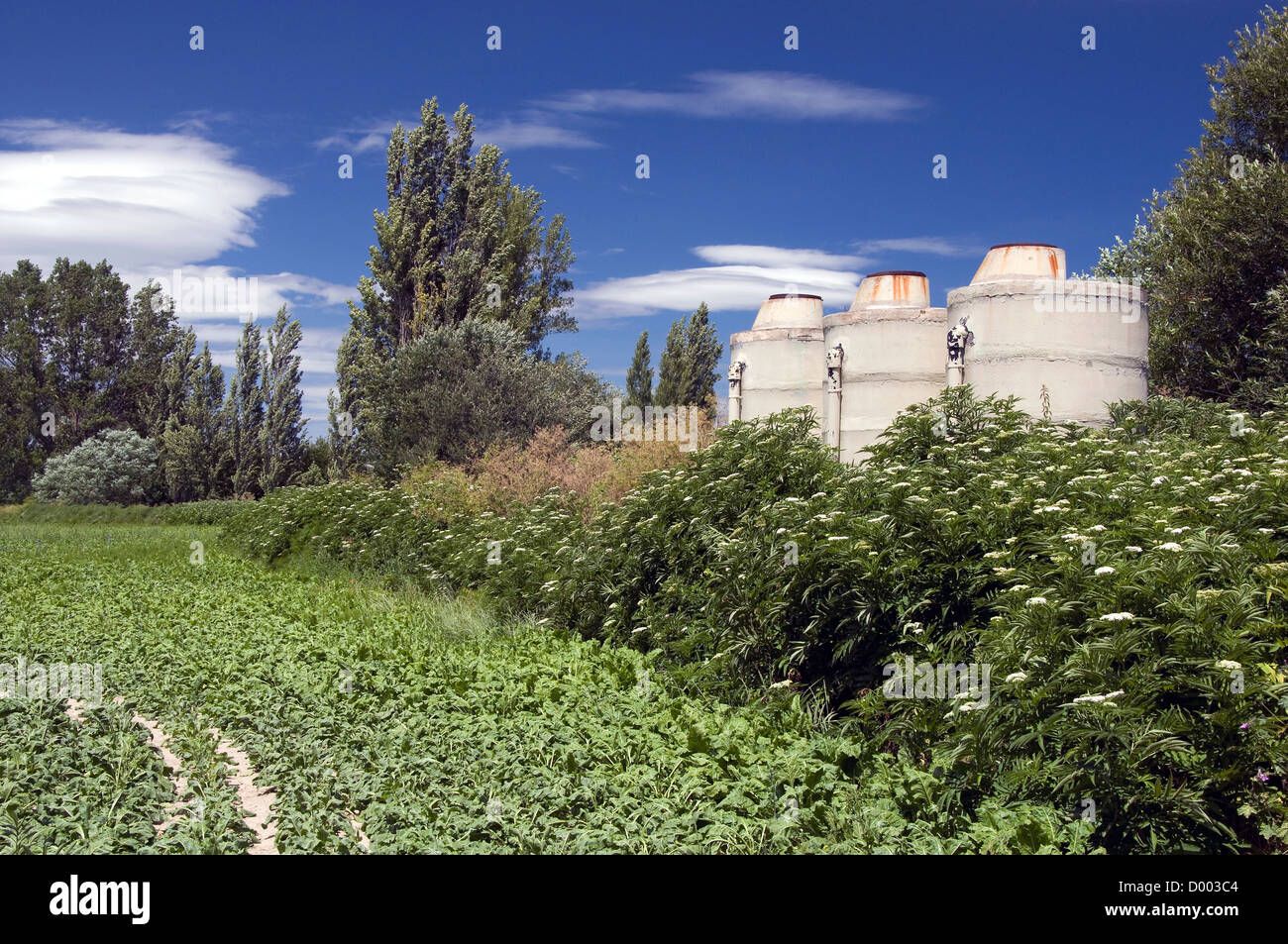 Old water tanks hi-res stock photography and images - Alamy