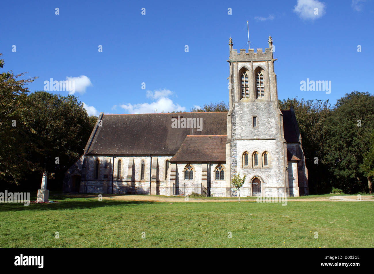 ST EDWARDS, PARISH CHURCH OF HOUND, NETLEY Stock Photo - Alamy