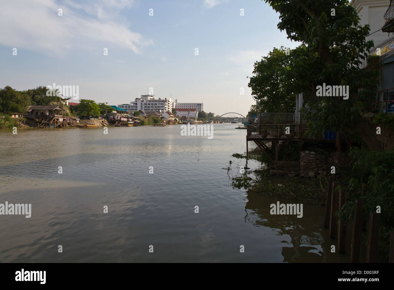 The River Chao Phraya in Ayutthaya, Thailand Stock Photo - Alamy