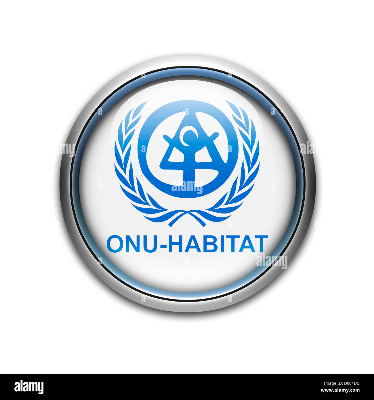 Un logo and flag hi-res stock photography and images - Alamy