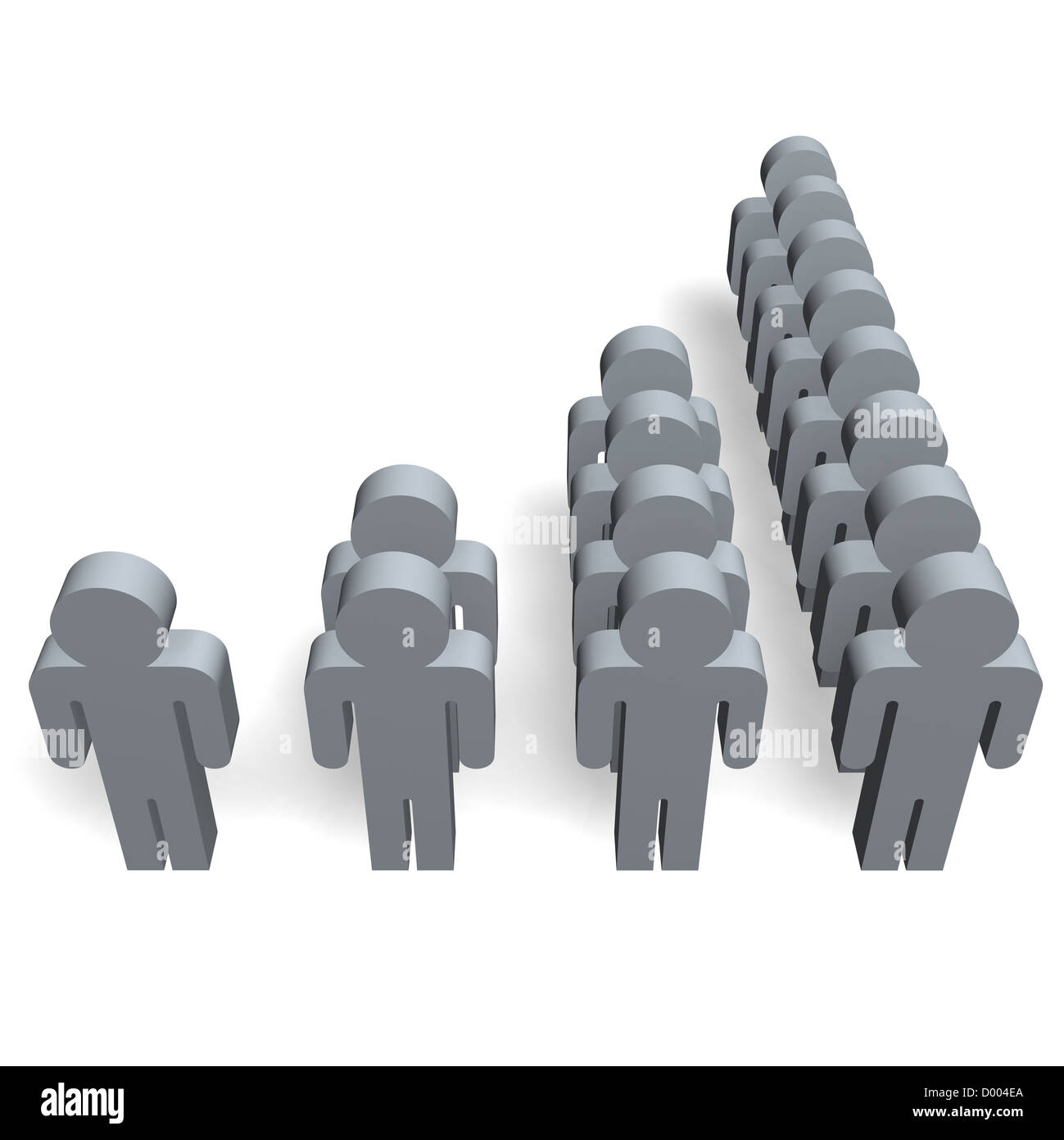 Population Growth Cut Out Stock Images & Pictures - Alamy