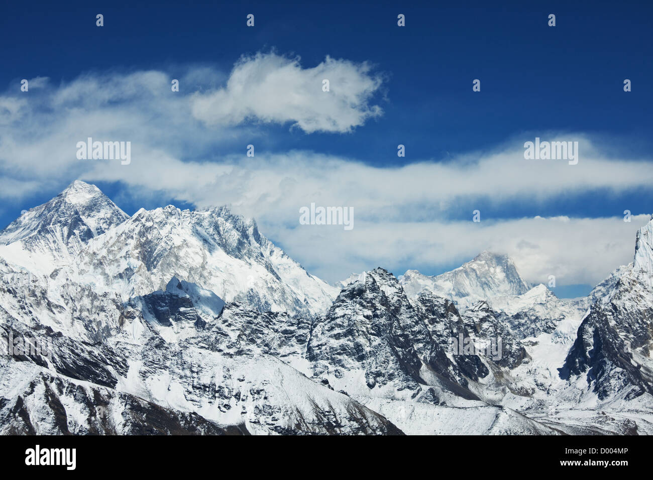 Mountains in Sagarmatha region,Himalaya Stock Photo - Alamy