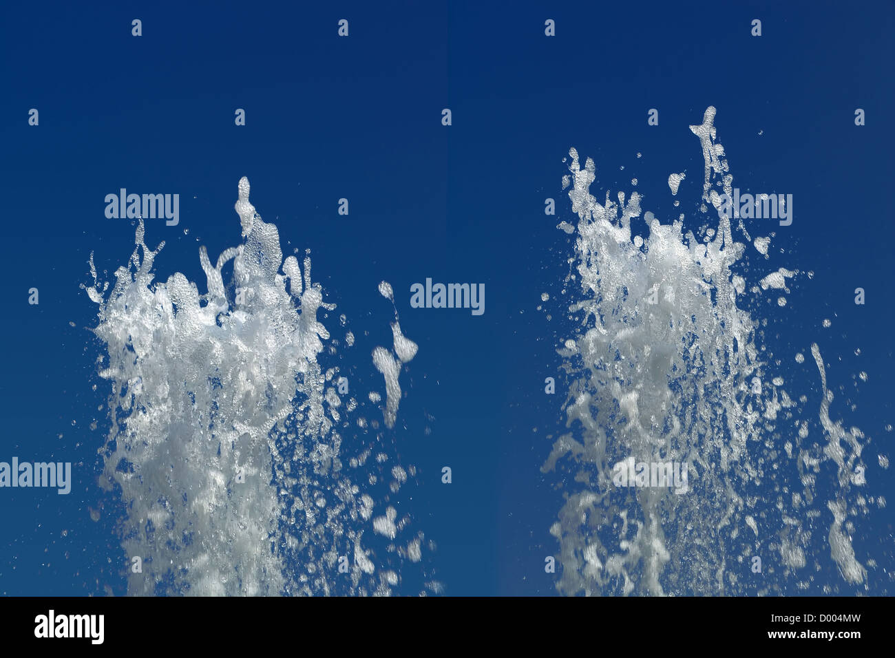 Strong spring or fontain, water energy Stock Photo - Alamy