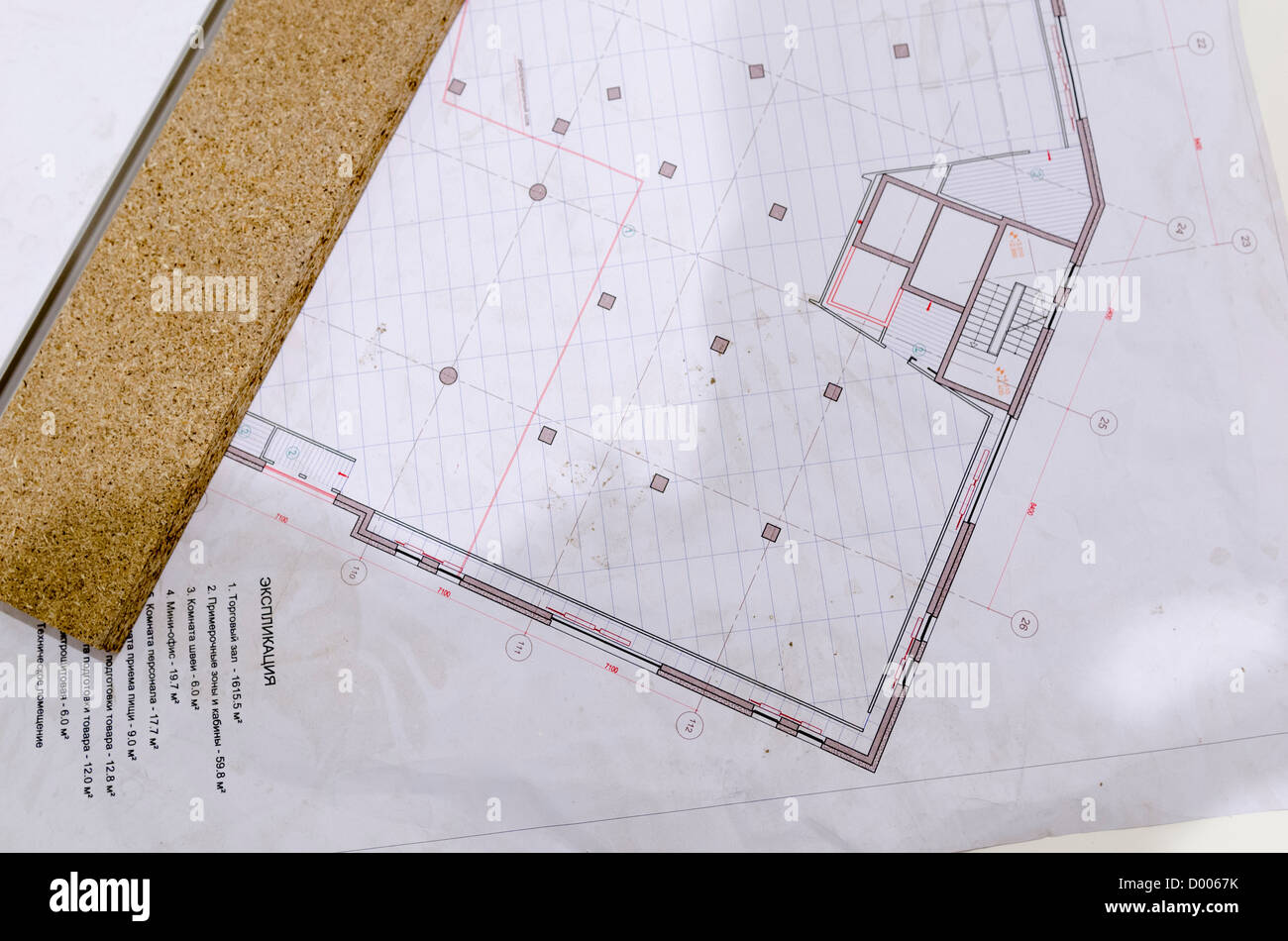 property blueprints map plan Stock Photo - Alamy
