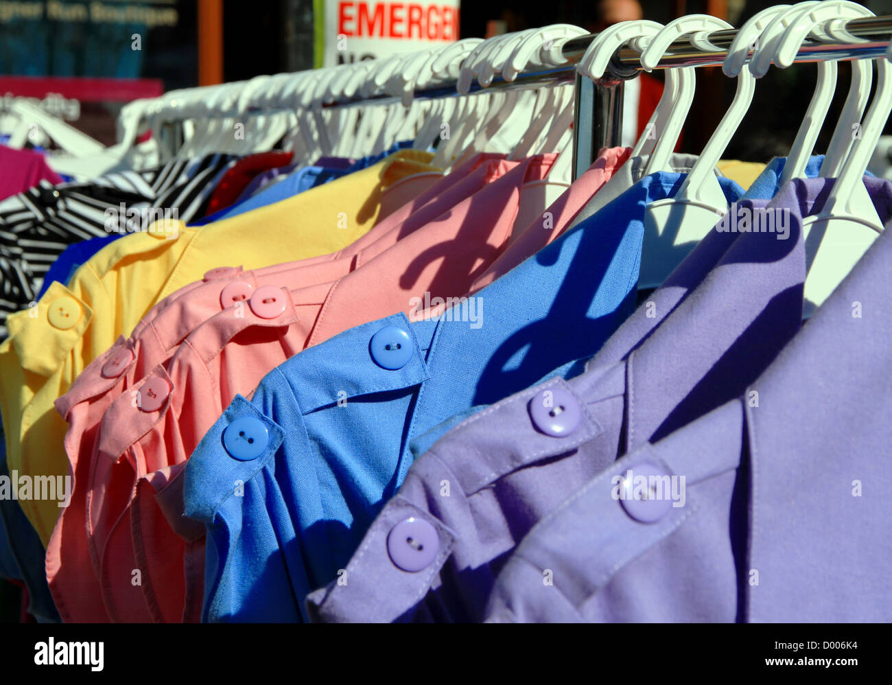 Stand clothes hi-res stock photography and images - Alamy
