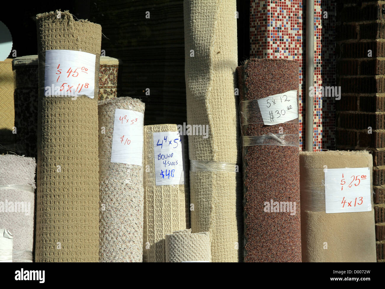 Rolled up rugs hi-res stock photography and images - Alamy