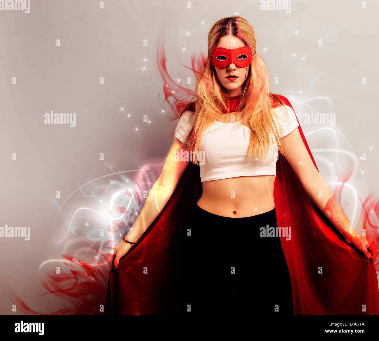 Superhero woman hi-res stock photography and images - Alamy