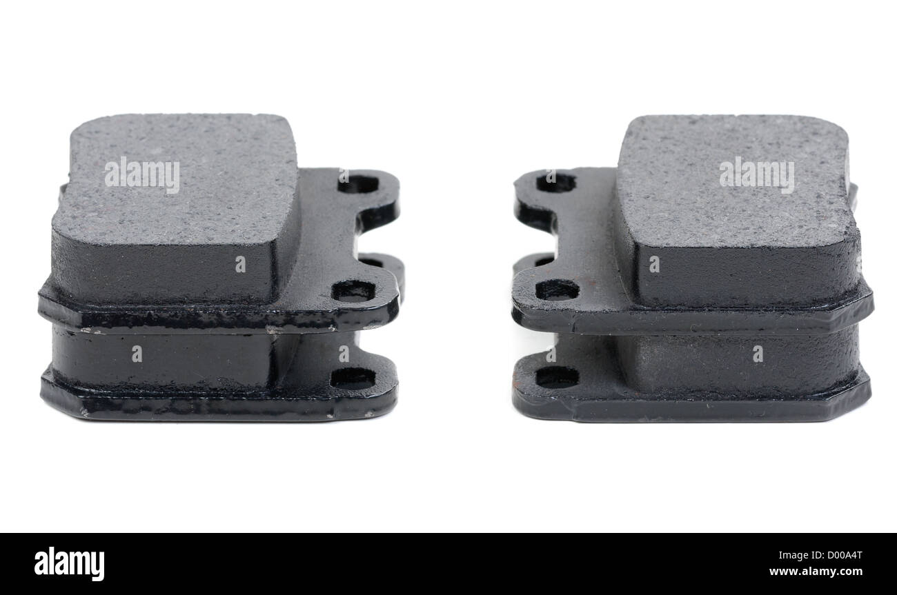 Isolated shot of disk brake parts for a German car Stock Photo - Alamy