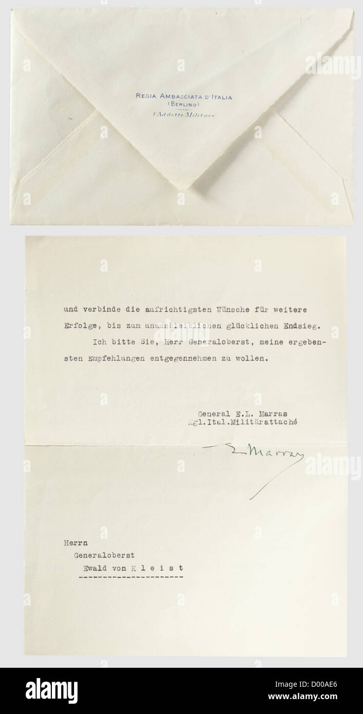 Generalfeldmarschall Ewald von Kleist - Appointment to Generaloberst ...