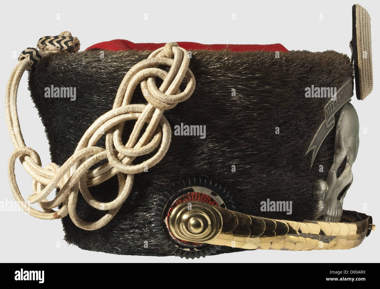 A busby for non-commissioned officers,of the 1st Life Hussar Regiment ...