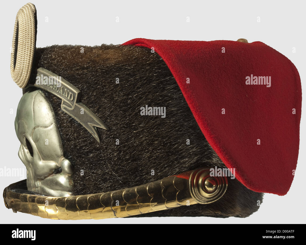 A busby for non-commissioned officers,of the 1st Life Hussar Regiment ...