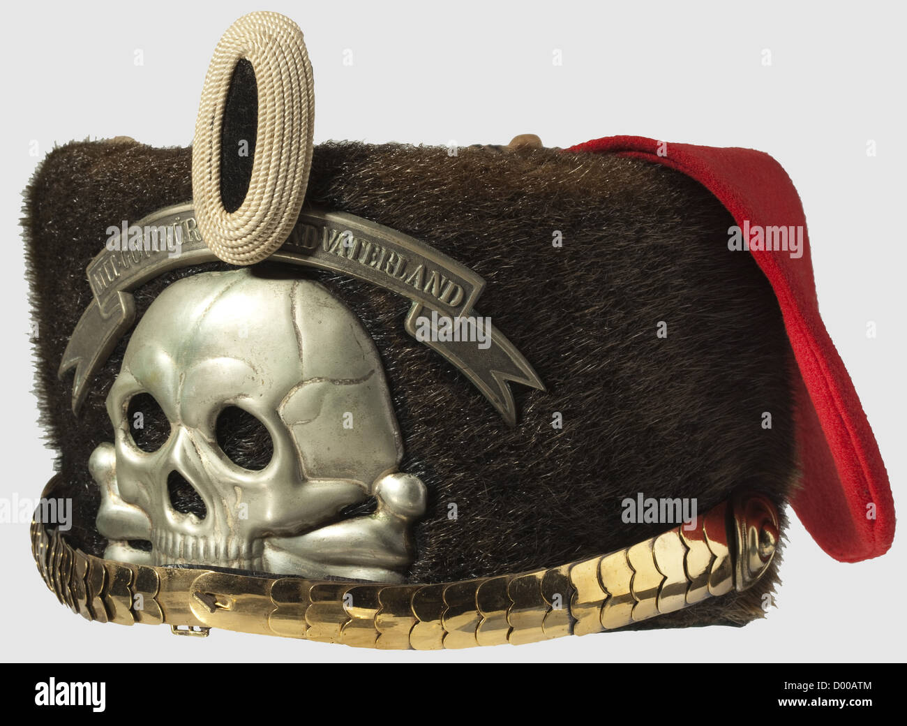 A busby for non-commissioned officers,of the 1st Life Hussar Regiment ...