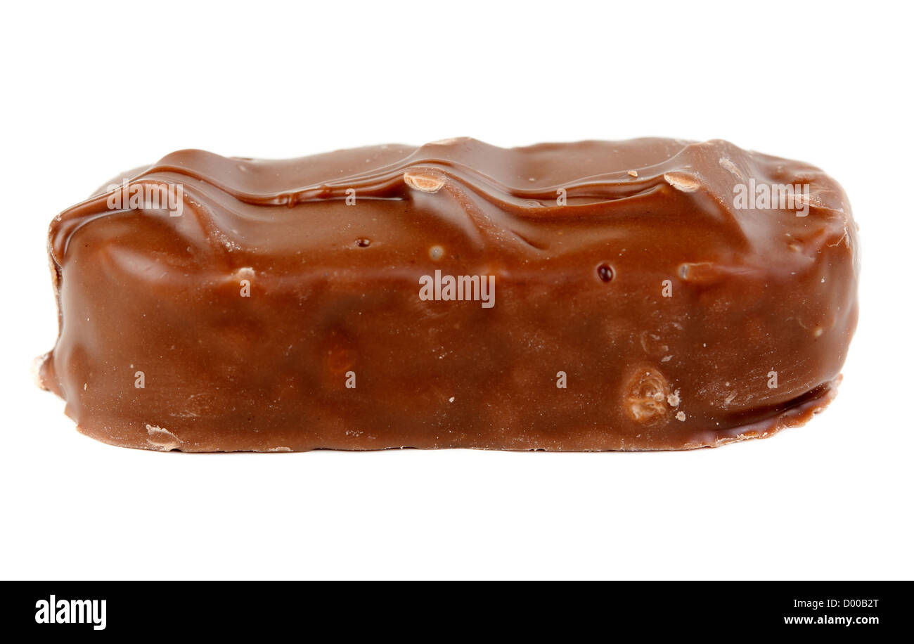 Appetizing chocolate isolated on white background Stock Photo - Alamy