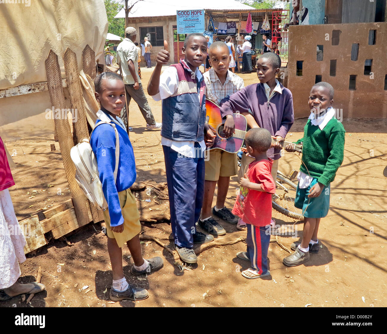 Poor Orphanage Children