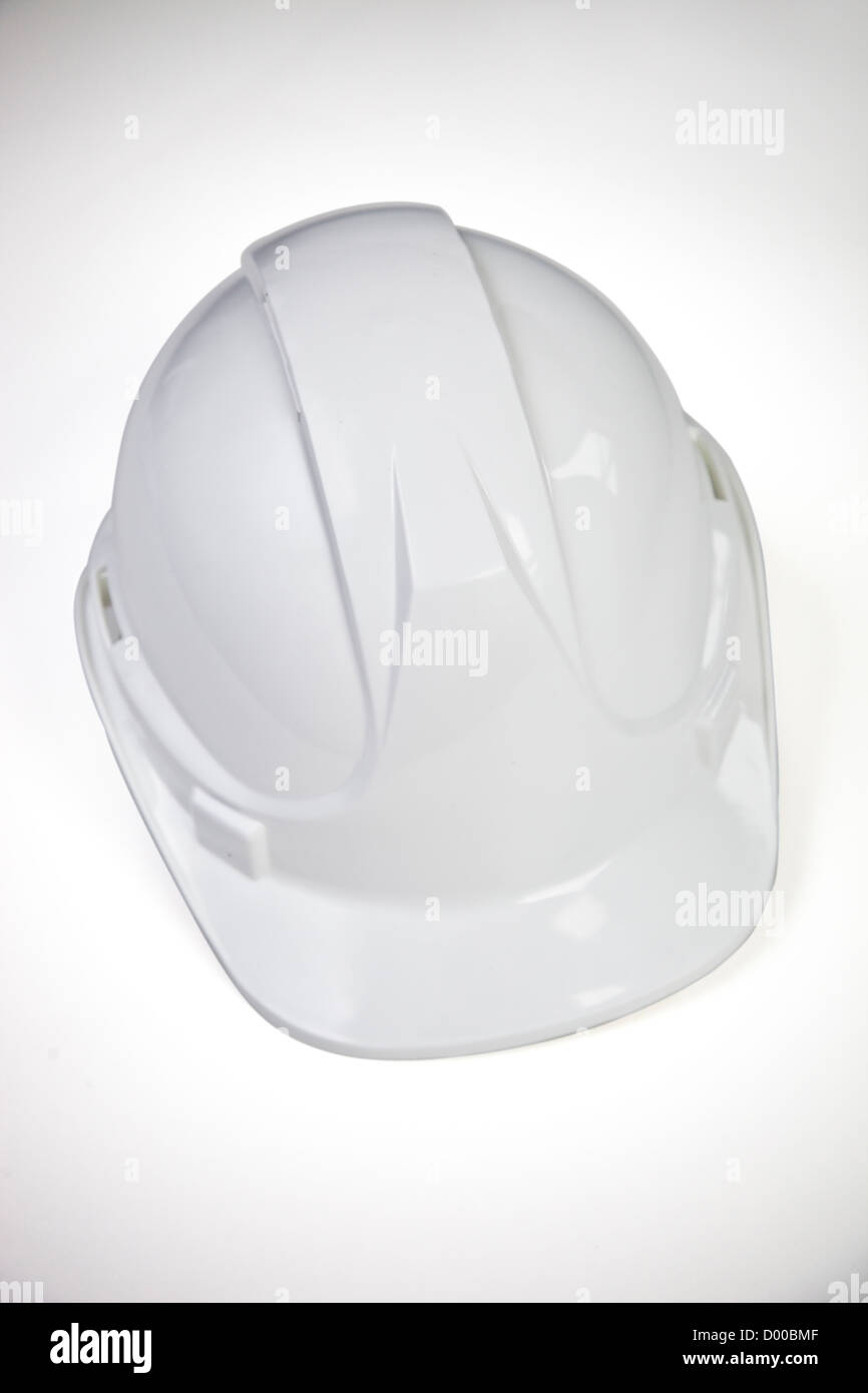Close-up of hard hat over white background Stock Photo - Alamy
