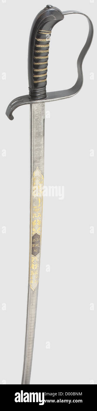 A model 1855 infantry officer's sabre,First World War production ...