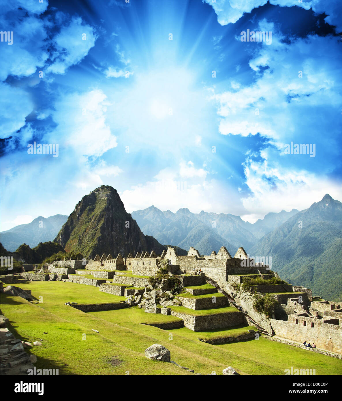 the city Machu-Picchu,Peru Stock Photo - Alamy