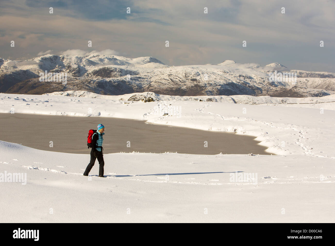 Walking summit lake district hi-res stock photography and images - Alamy